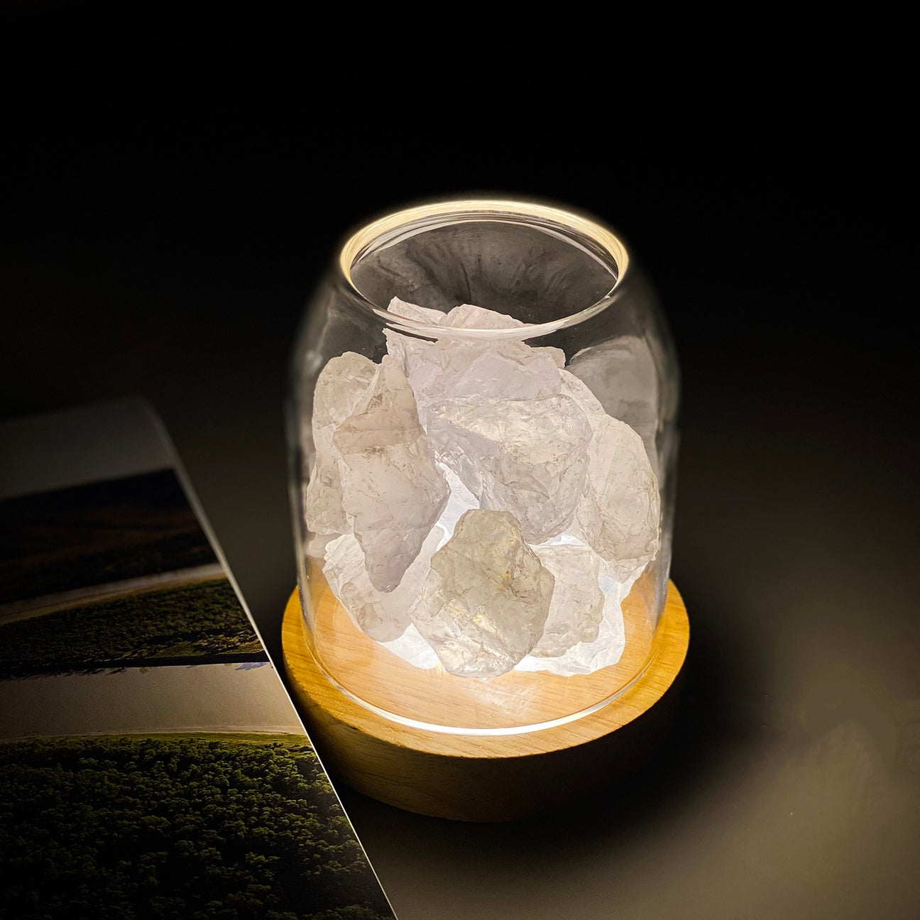 Aurora Crystal Diffuser - Clear Quartz - Aroma Diffusers