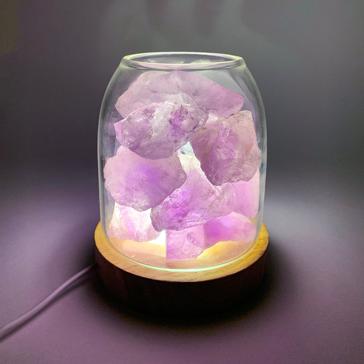 Aurora Crystal Diffuser - Amethyst - Aroma Diffusers