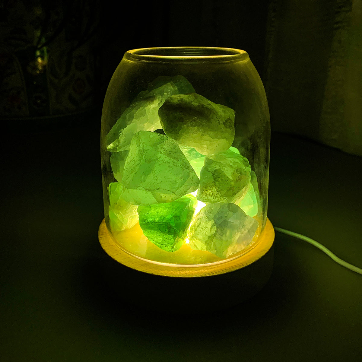 Aurora Crystal Diffuser - Green Calcite - Aroma Diffusers
