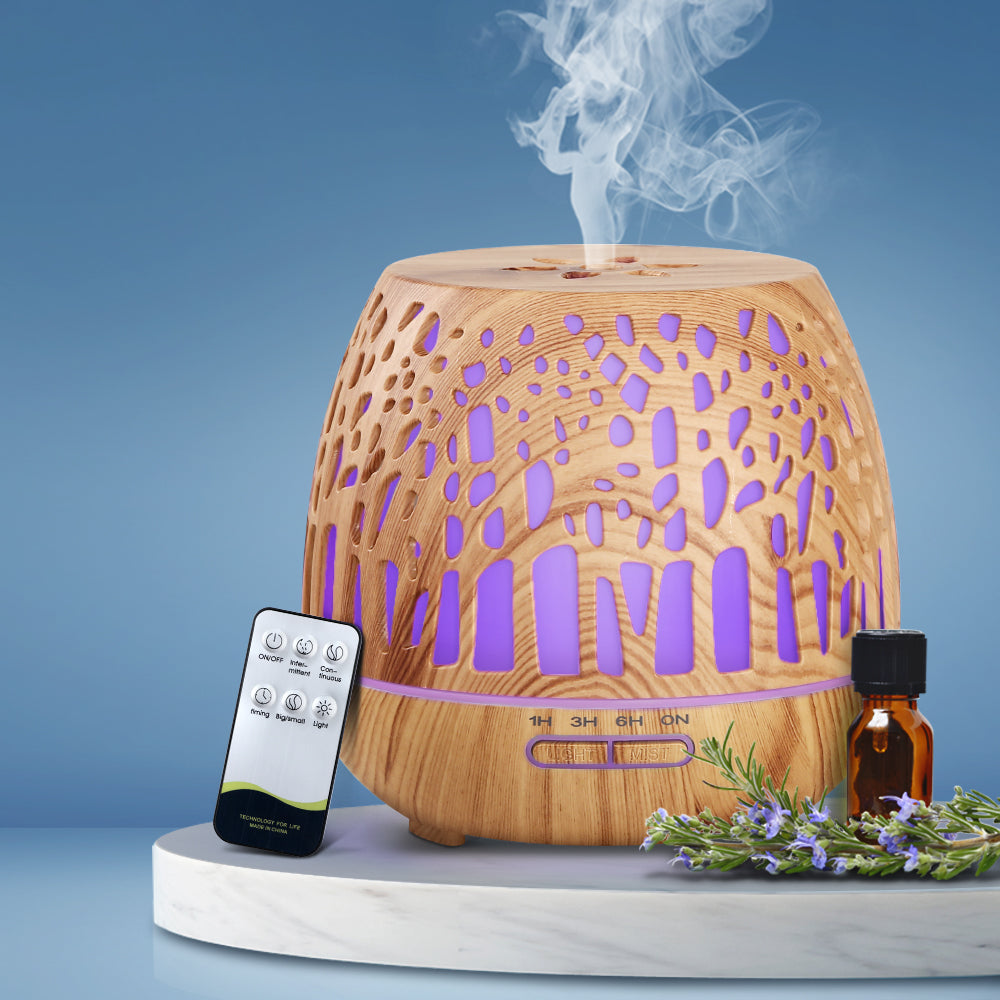 Devanti Aroma Diffuser Aromatherapy Humidifier Essential Oil Ultrasoni ...